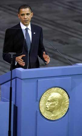 Obama receives Nobel Peace Prize CCTV-International