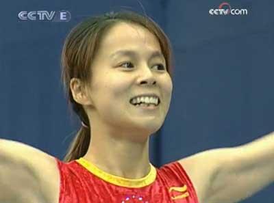 Huang Shanshan se adjudica el título individual en cama elástica CCTV ...