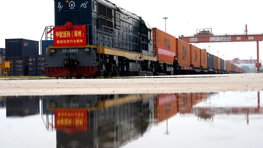 China-Europe freight-train service records over 40,000 trips_英语频道_央视网 ...