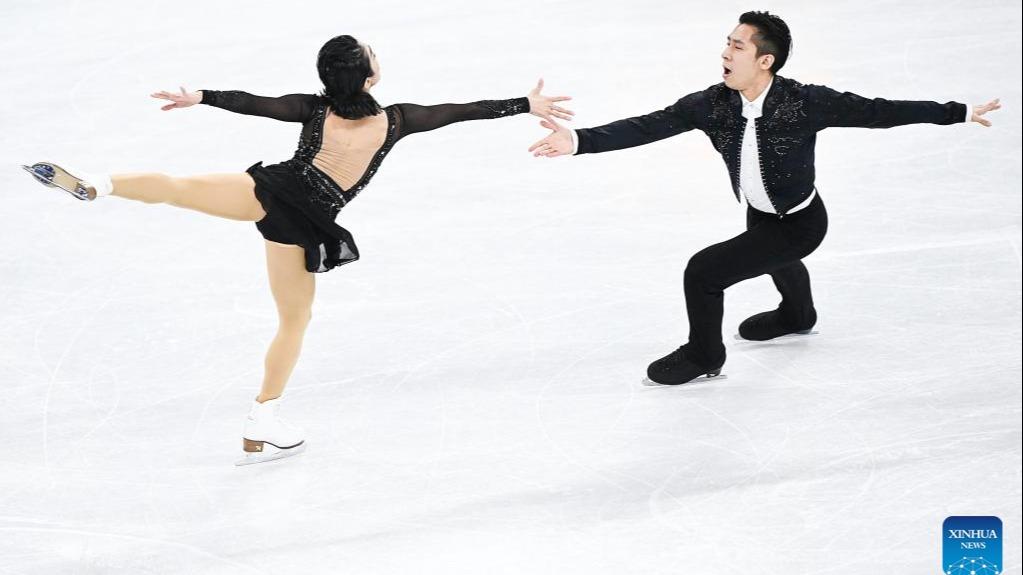 China's Sui/Han set new world record to lead pair skating short program ...