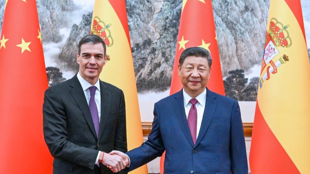 Chinese, Spanish leaders pledge to enhance ties, safeguard free trade ...