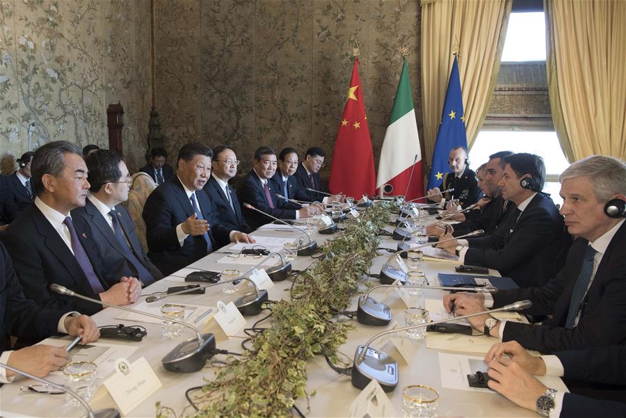 Xi, Conte hold talks on elevating China-Italy ties into new era - CCTV ...