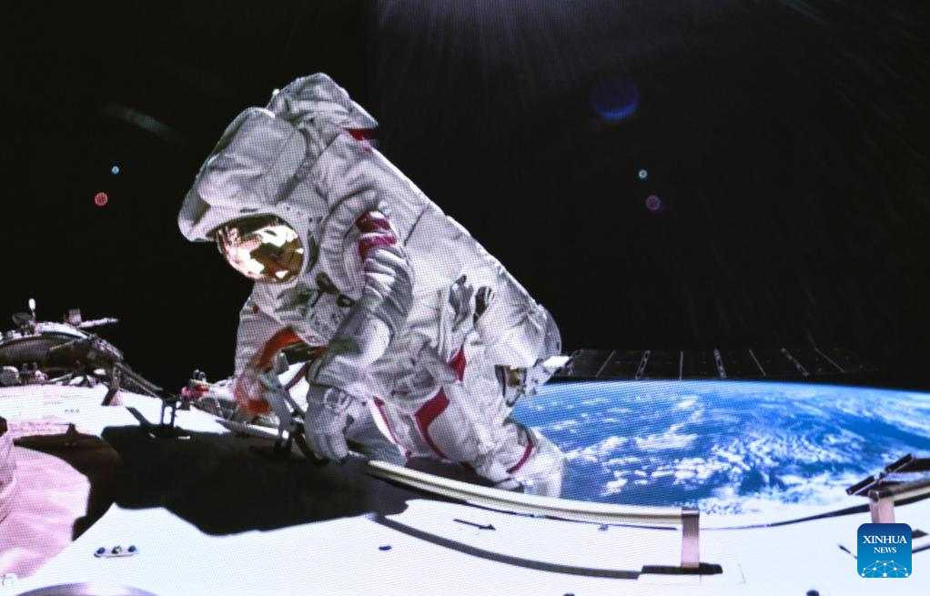 Shenzhou-17 crew completes in-orbit repairs during 2nd extravehicular ...