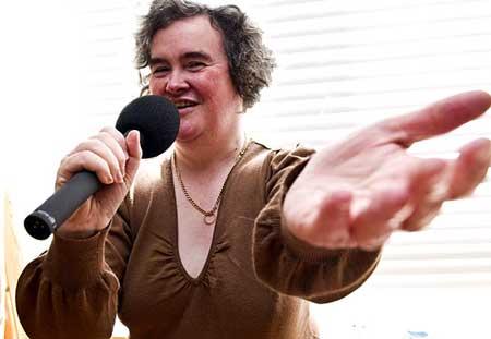 Susan Boyle to sing on NHK CCTV-International
